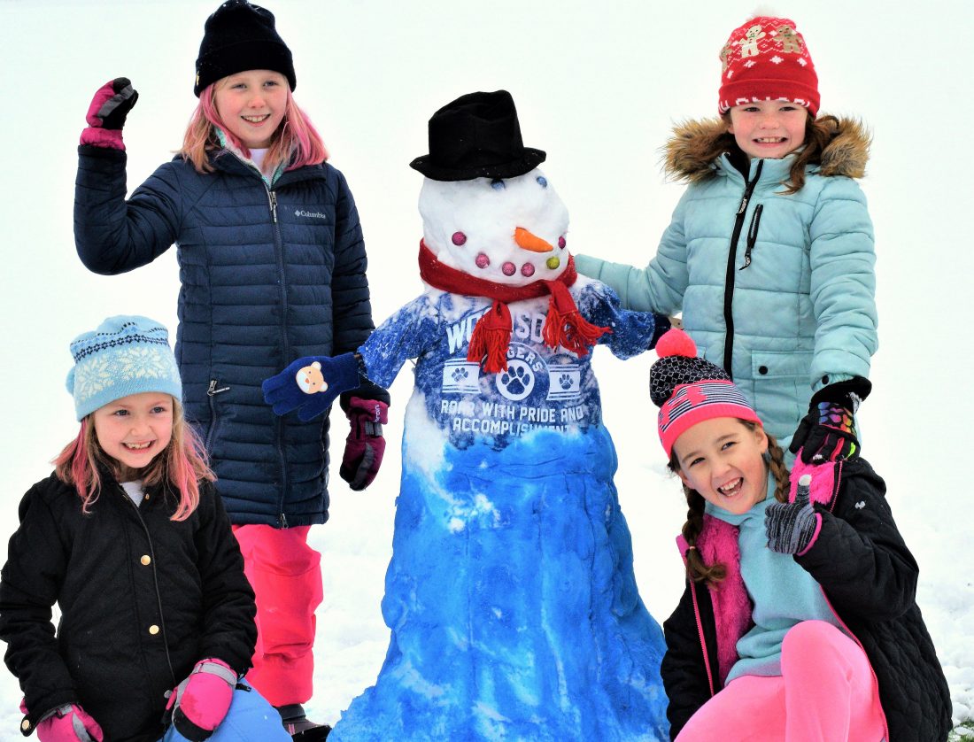 Highlands Sports Complex hosts first snowman building competition ...